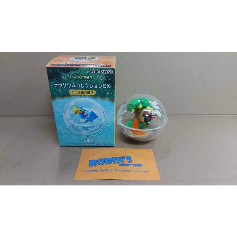 Re-Ment Pokemon Terrarium Collection Galar EX volume 2 - Raboot | Shopee Philippines