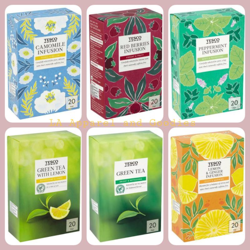 Tesco Tea Infusion Flavors | Shopee Philippines