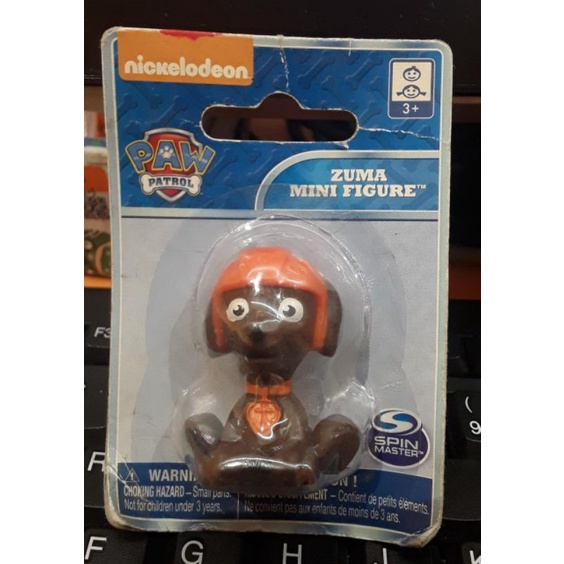 Paw Patrol Zuma mini figure Nickelodeon Original Spin Master figure toy ...