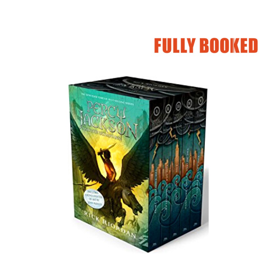 Percy Jackson & The Olympians Boxed Set By Rick Riordan (Paperback ...