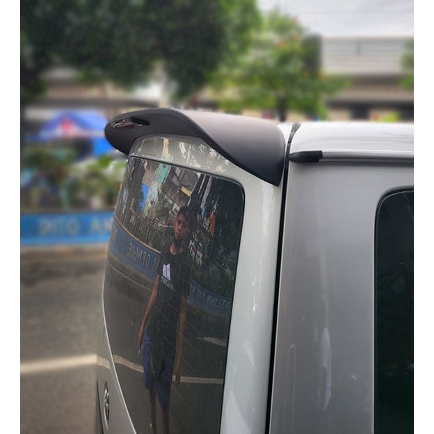 Toyota Hiace Commuter 2014 to 2018 Matte Black Spoiler With 3rd Brake ...