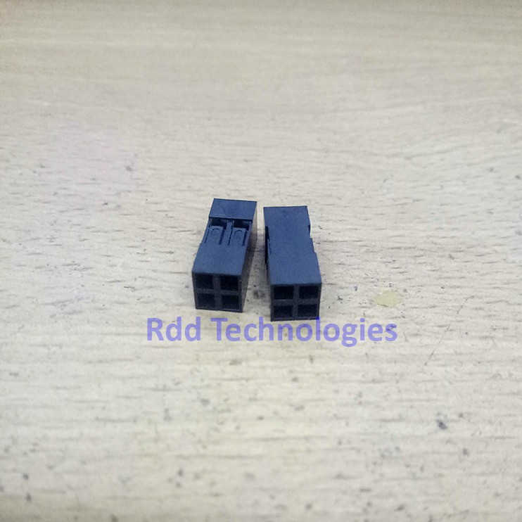 Connector Black Housing 2x2 Pitch 2.54mm | Shopee Philippines