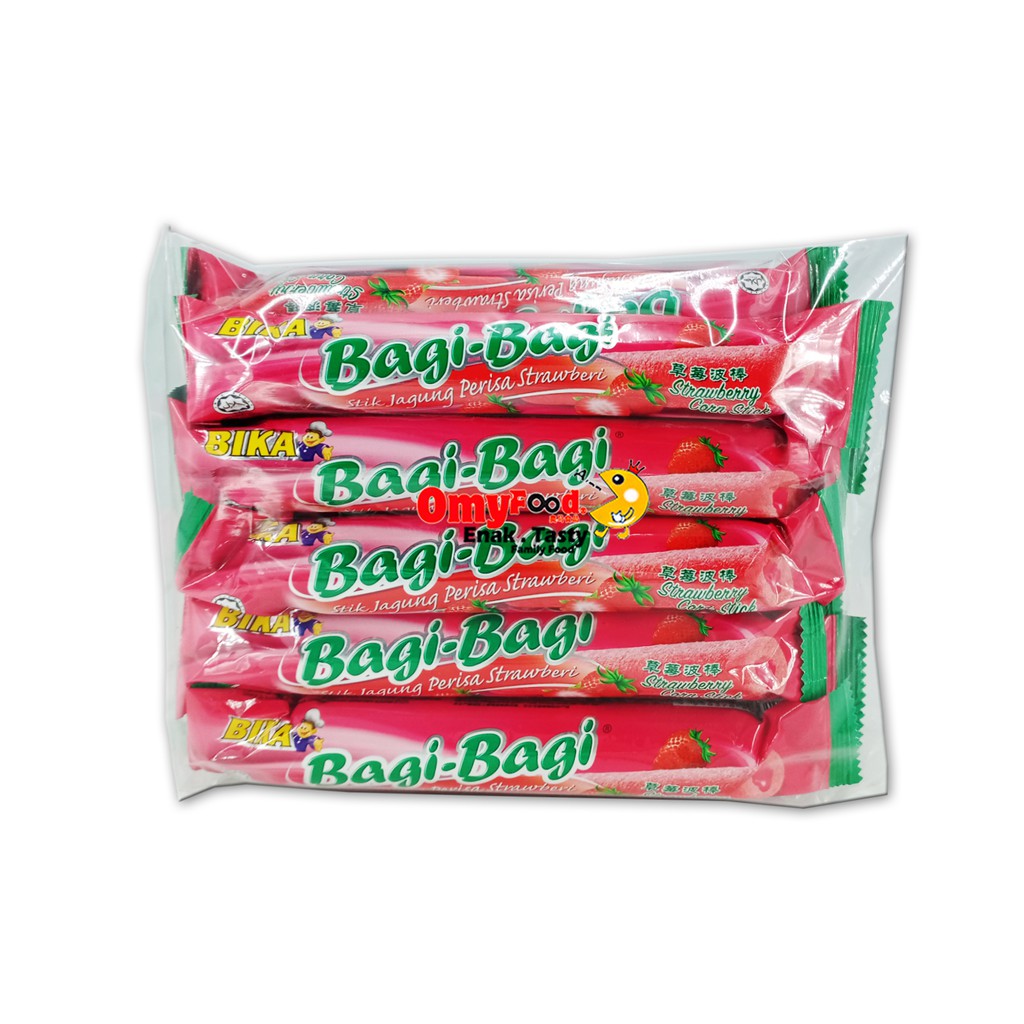 8pcs Bika Bagi-Bagi Pika Corn Stick, Big D, Bing Bing [Chocolate ...