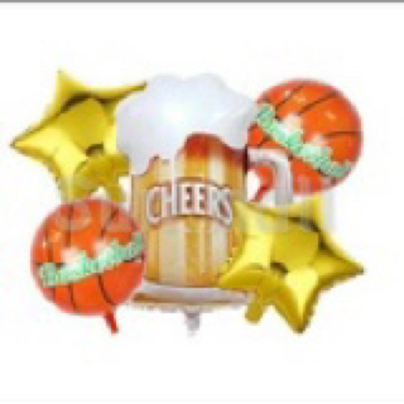 Cheers foil balloon set 5pcs | Shopee Philippines
