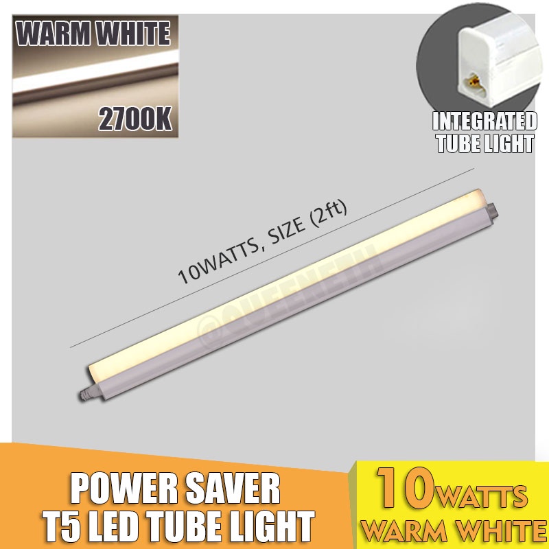 T5 LED Tube Light 5W / 10W / 16W / 24W Daylight & Warm White led light bulb square type led ...