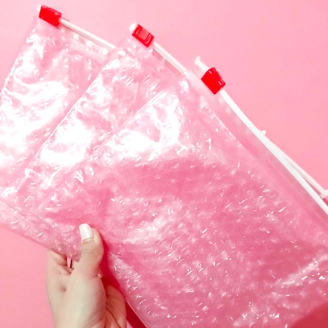 Authentic Glossier Pink Pouch | Shopee Philippines