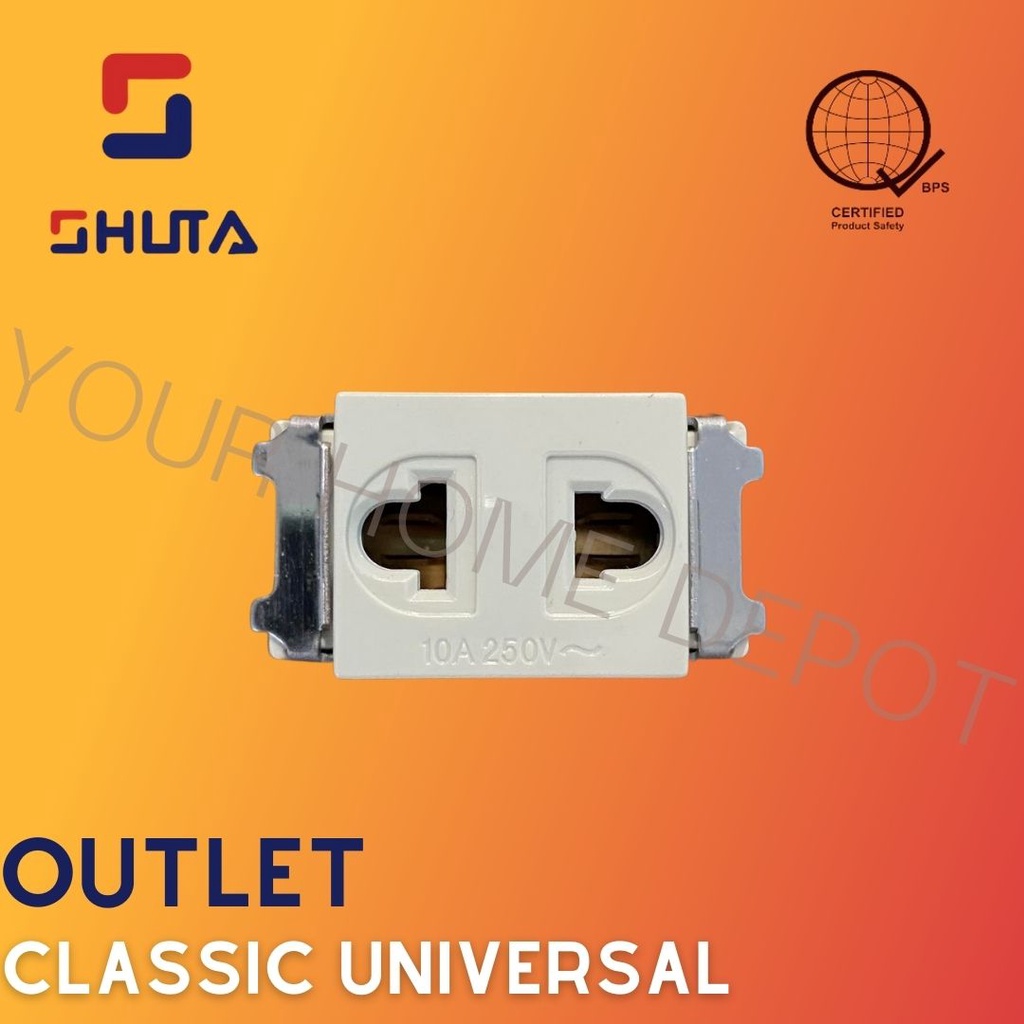 Classic Universal Switch Set and Outlet Set SHUTA | Shopee Philippines