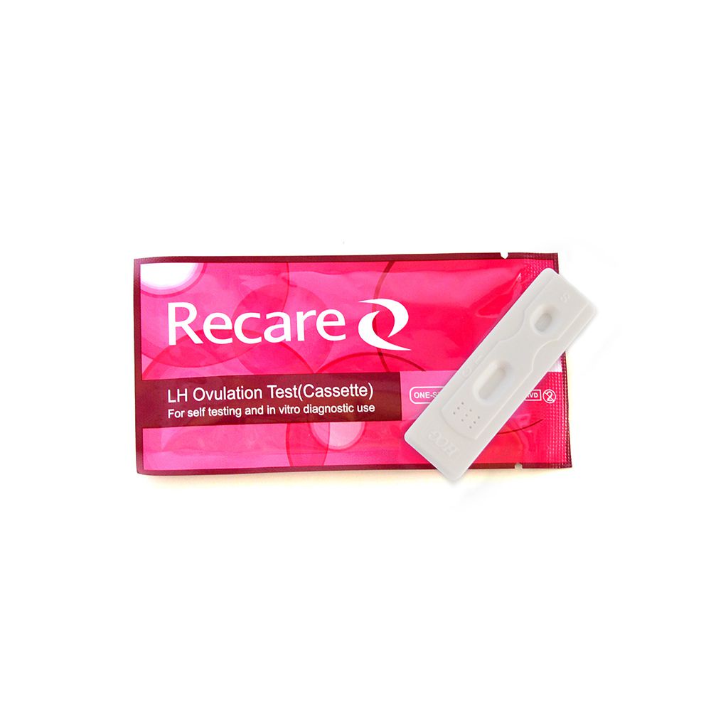 Recare LH Ovulation Test Kit Rapid Easy to Use One Step At Home Urine ...