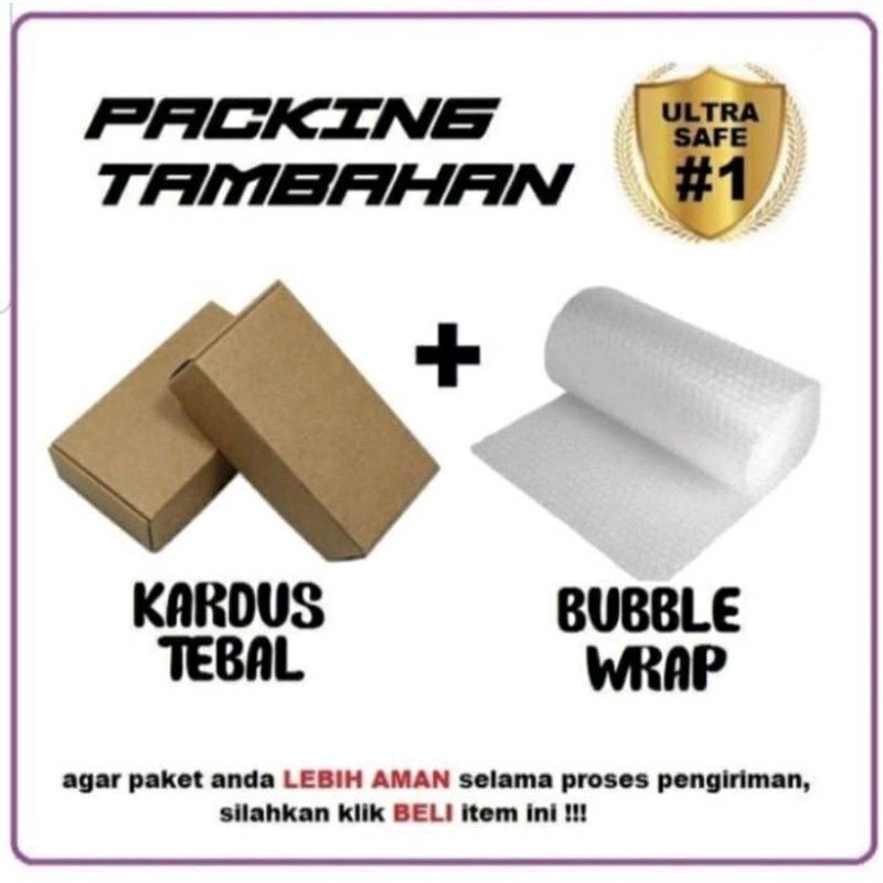 Extra Packing Dus/Bubble Warp For Extra Safety Package | Shopee Philippines