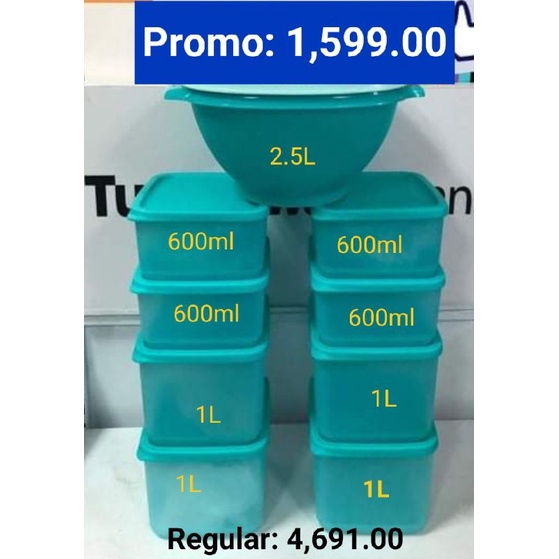 Tupperware Paradise 9-Pc. Bundle | Shopee Philippines