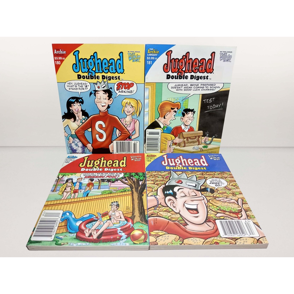 JUGHEAD DOUBLE DIGEST (#180, #181, #182 & #183) (SOFTCOVER) BY: Archie Superstars | Shopee ...
