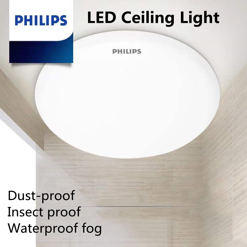 Philips led balcony bread toilet kitchen ceiling lamp small circular ...