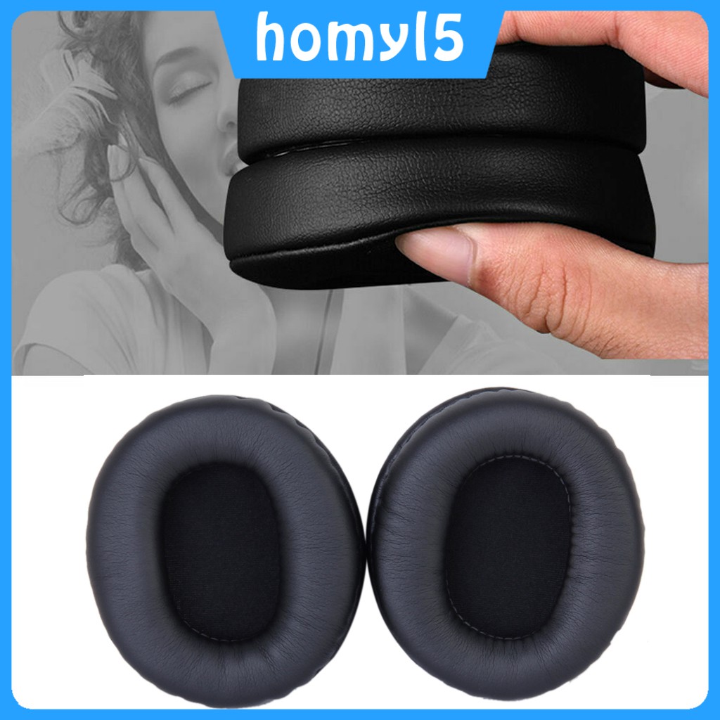 Home Store A Pair of Black Replacement Ear Pads for ATH-M50 M50S M20 ...
