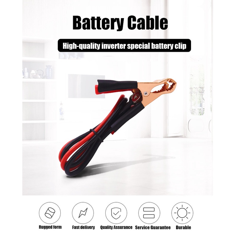Car Alligator Clips Auto Battery Clamps Clip Auto Van Batterie Test ...