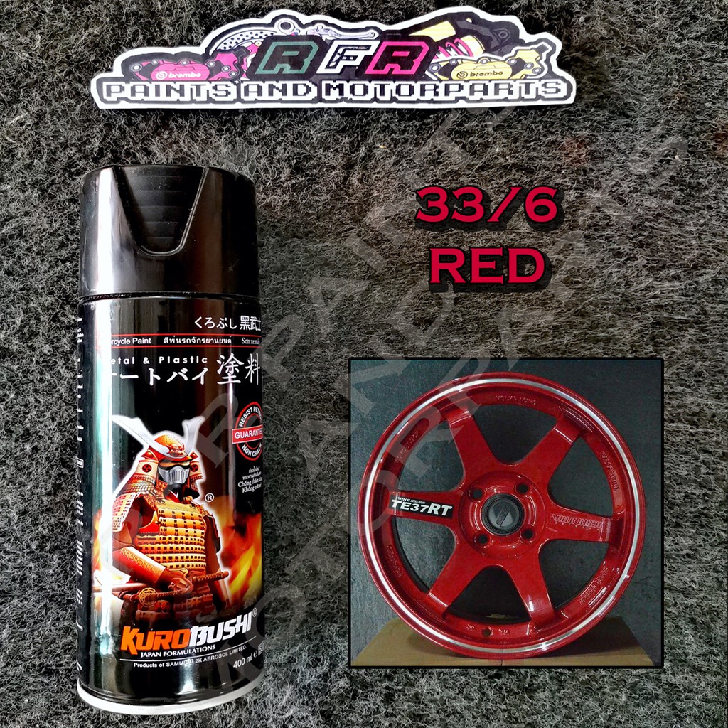 RED 33/6 STANDARD COLOR | Shopee Philippines