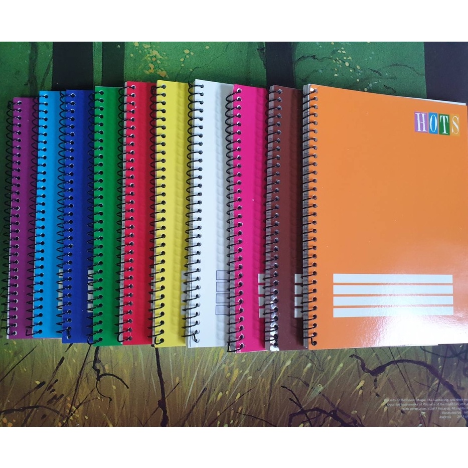 [FPS FairPriceSupplies] Spiral Neon Notebook 80 Leaves SET OF 10 (sold ...