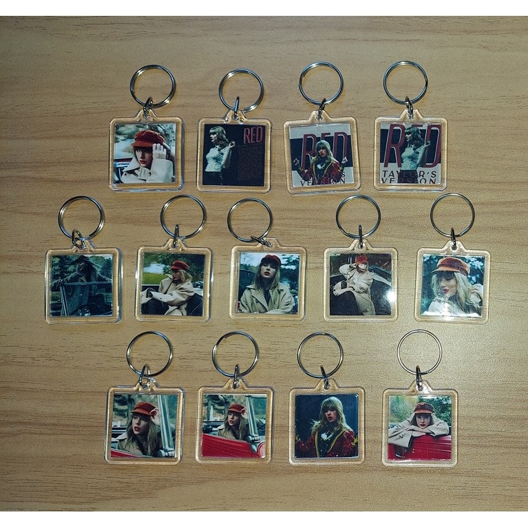 Red TV Keychain / Red Keychains / Red Key Chains / Red TV Keychains ...