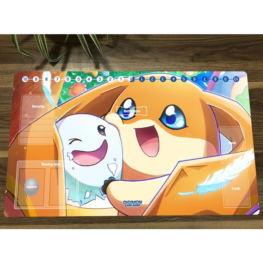 Digimon Duel Playmat Patamon & Poyomon Trading Card Game Mat DTCG CCG ...