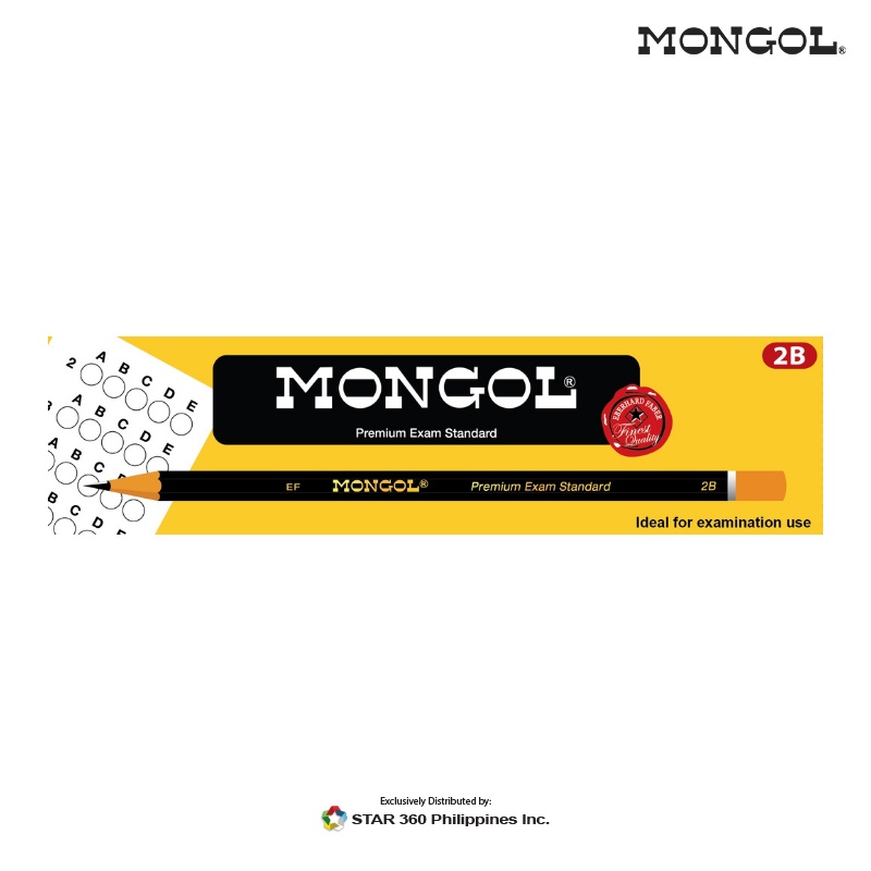 MONGOL Pencil (1 Box of 12s) | Shopee Philippines