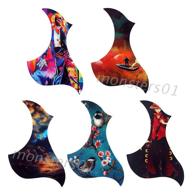 mm Universal Acoustic Guitar Pickguard Decorated Self Adhesive Pick ...