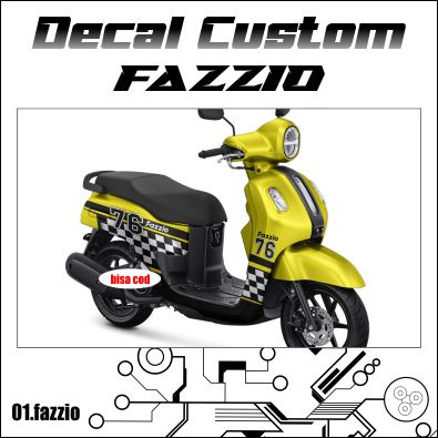 New Yamaha Fazzio Sticker decal fullbody 2022 | Shopee Philippines