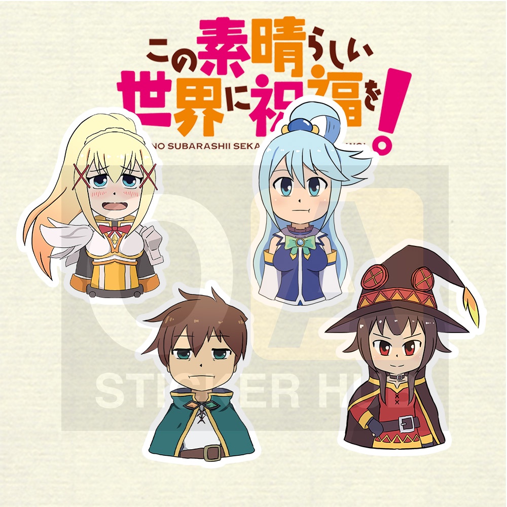 FANART STICKERS KONOSUBA SET | Shopee Philippines