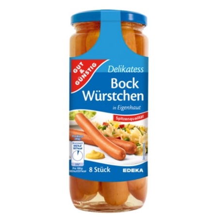 G&G Bock Würstchen / German Sausage 8pcs 530g | Shopee Philippines