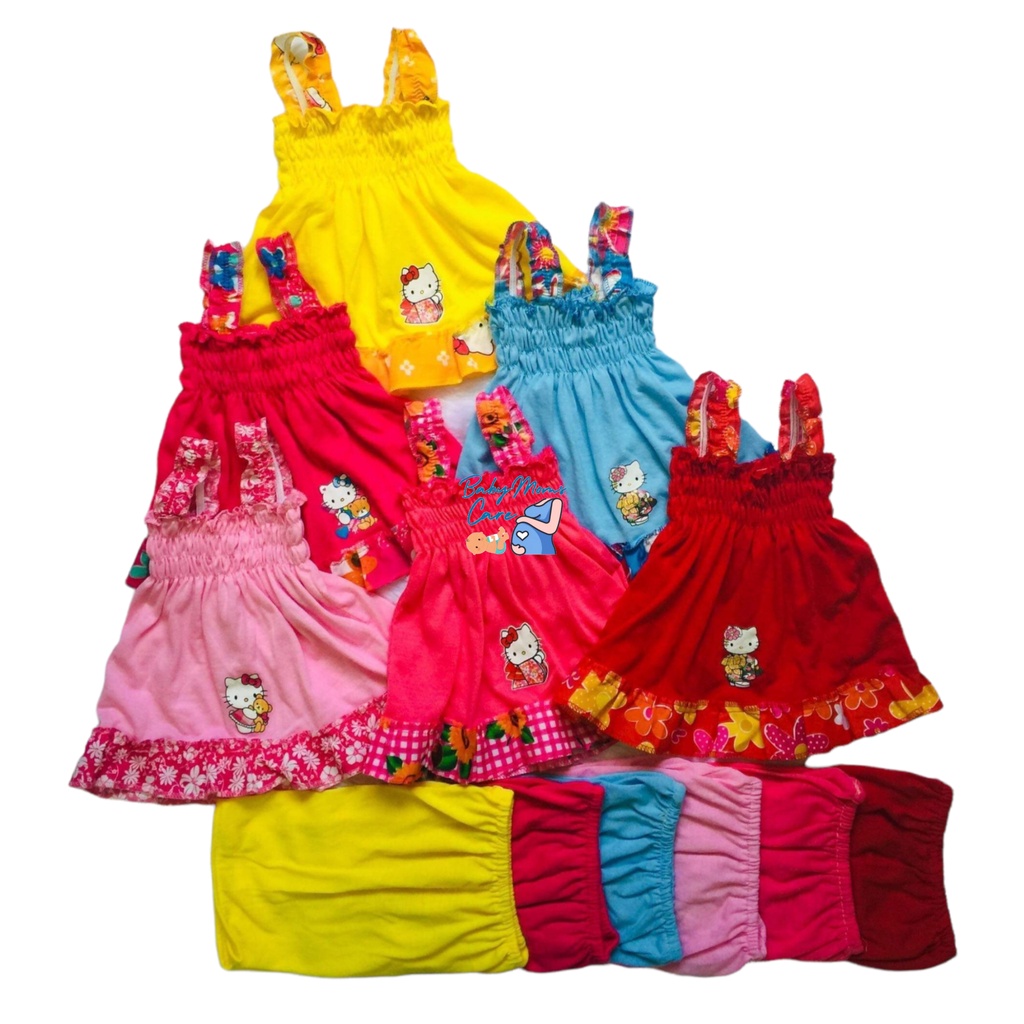 Smacky Terno Colored For Baby Girl 0-12m | Shopee Philippines