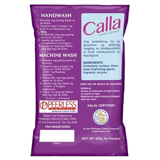 Calla Powder Detergent Floral Fresh 800g & 400g | Shopee Philippines