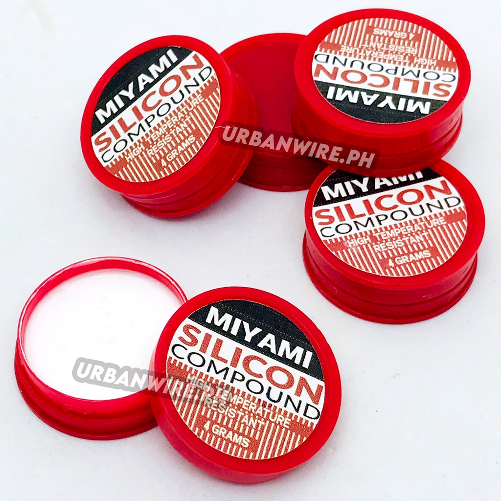 Miyami Silicon Thermal Paste Compound 4G Silicone Grease Lubricant Heat ...
