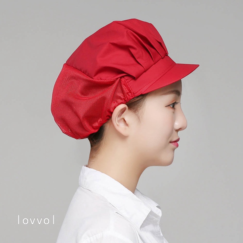 8 colors Chef Hat Kitchen Cooking Chef Cap Food Service Hair Nets ...