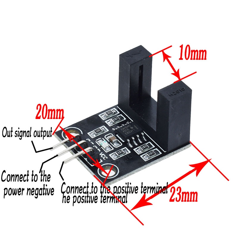 Speed Sensor Module Tacho Sensor Slot-type Optocoupler Tacho-generator ...