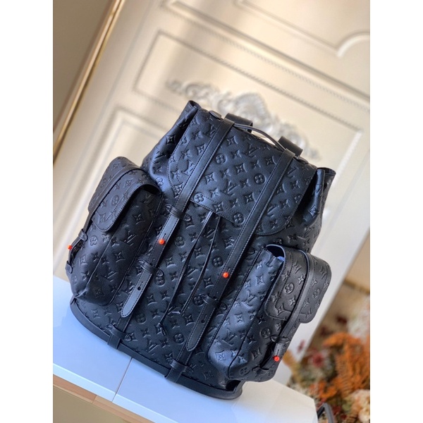 Authentic Grade | SS19 Christopher Backpack GM Monogram Taurillon Black ...