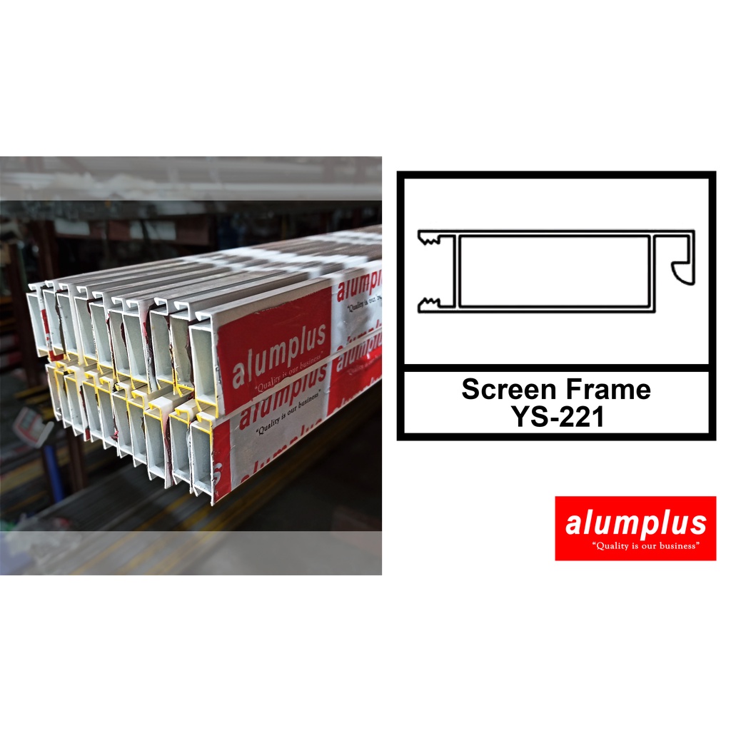 [YS-221] ALUMPLUS Screen Frame 21 FT Aluminum Frame for Fabrication ...