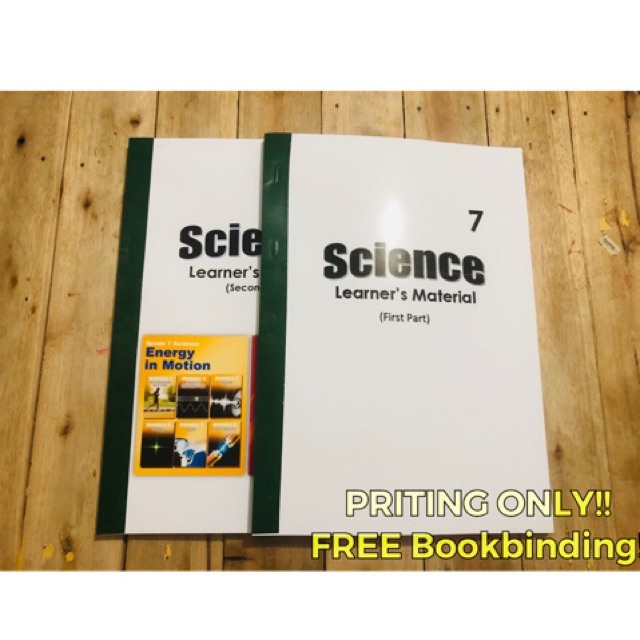 Grade 7 | Science | Module Workbook| Colored Print @Php1.10 per page ...