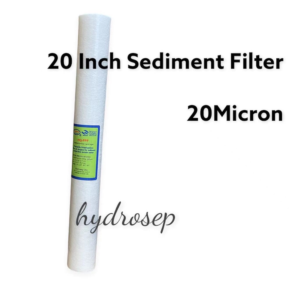 Hydrosep Sediment Filter 20SL 1 5 10 20 micron | Shopee Philippines
