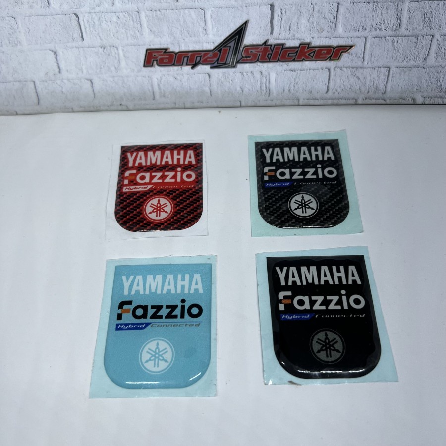 Fazzio STICKER embossed SHIELD FAZIO LOGO STICKER | Shopee Philippines