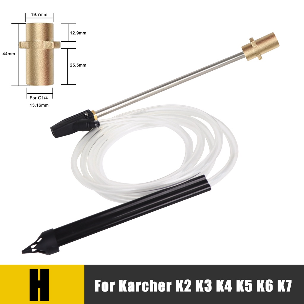 Wet Sand Blasting Lance Spear Wand With Different Nozzle Male Thread ...