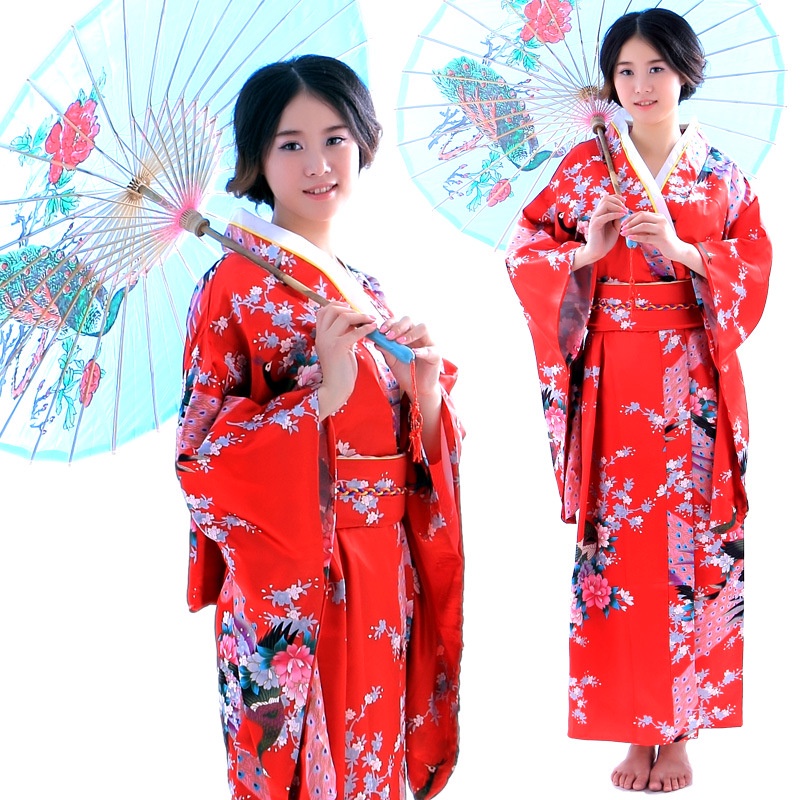 Japanese Ladies Traditional Kimono Formal Costume cosplay Photography ...