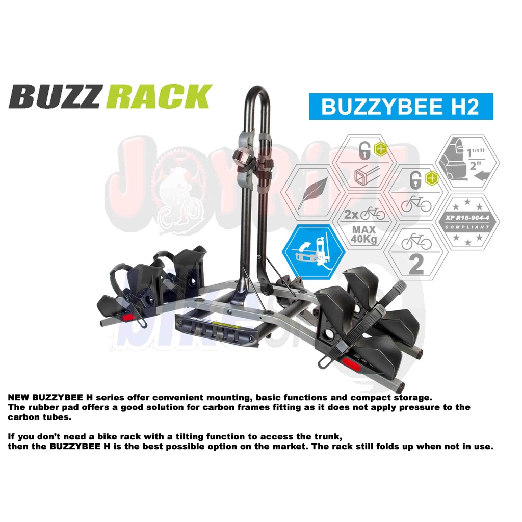 BUZZRACK (BIKE CARRIER) BUZZYBEE / BUZZRACER / SCORPION / EAZZY | Shopee Philippines