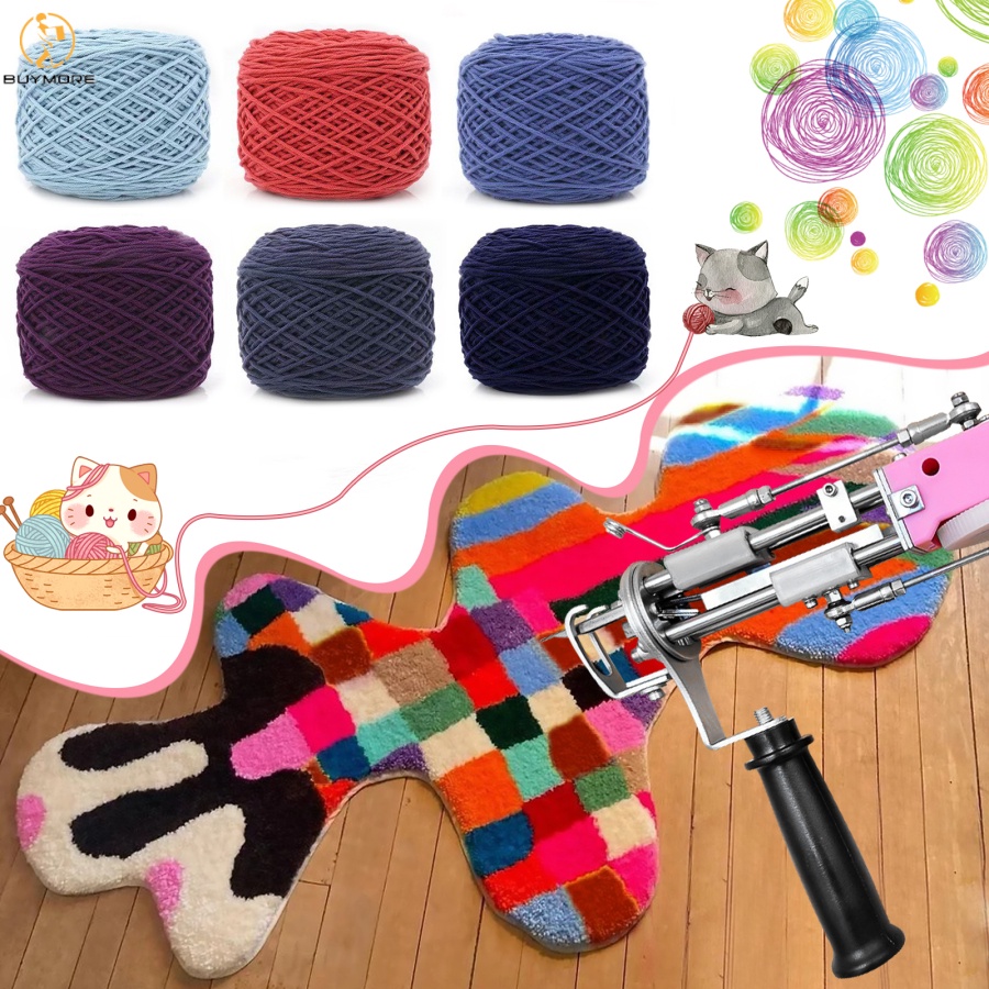 JJ Tufting Tool Special Long-staple Cotton Wool Cutting Velvet Tool DIY ...