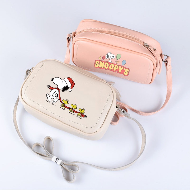 Fashion Women Bags Cartoon Snoopy Bag Girls Camera Bag Crossbody Bag ...