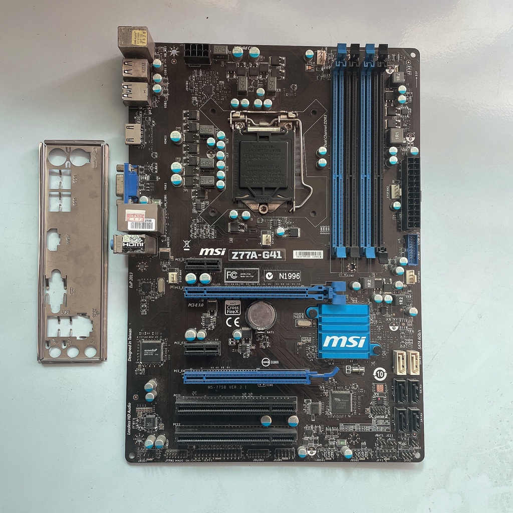 MSI Z77A-G43 Desktop Motherboard z77 Socket LGA 1155 DDR3 32G ATX UEFI ...
