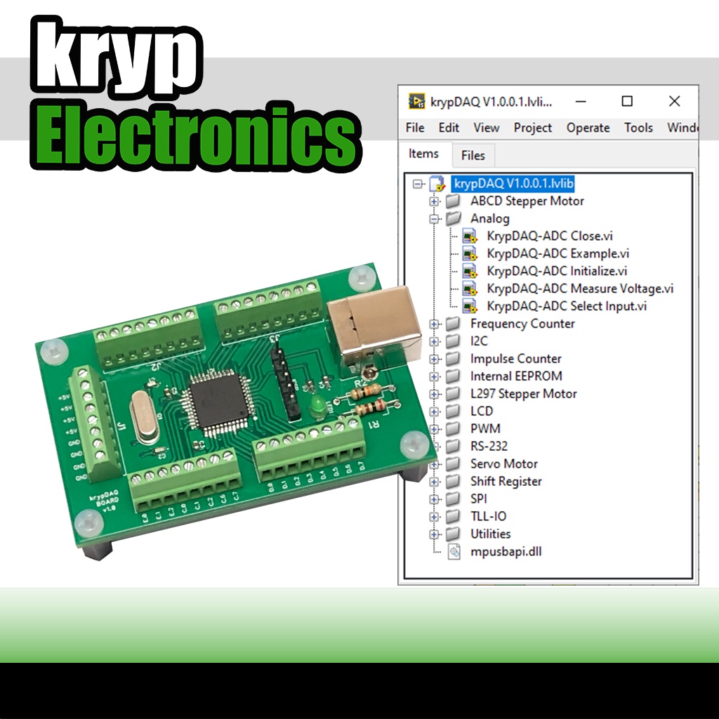 KRYPDAQ For LabVIEW (USB DAQ) | Shopee Philippines