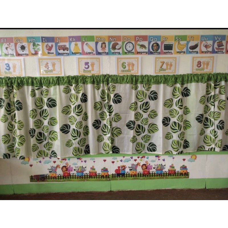 "KurtinaPh" BlackBoard/Chalkboard Curtain/School Curtain | Shopee ...