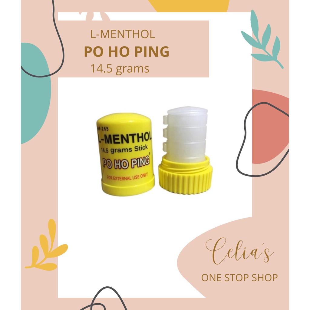 MENTHOL STCK PO HO PING 14.5g BIG | Shopee Philippines