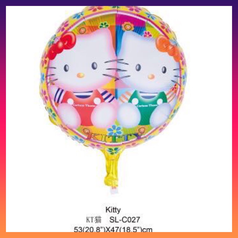 New !! helloo kitty foil balloon 18inch | Shopee Philippines