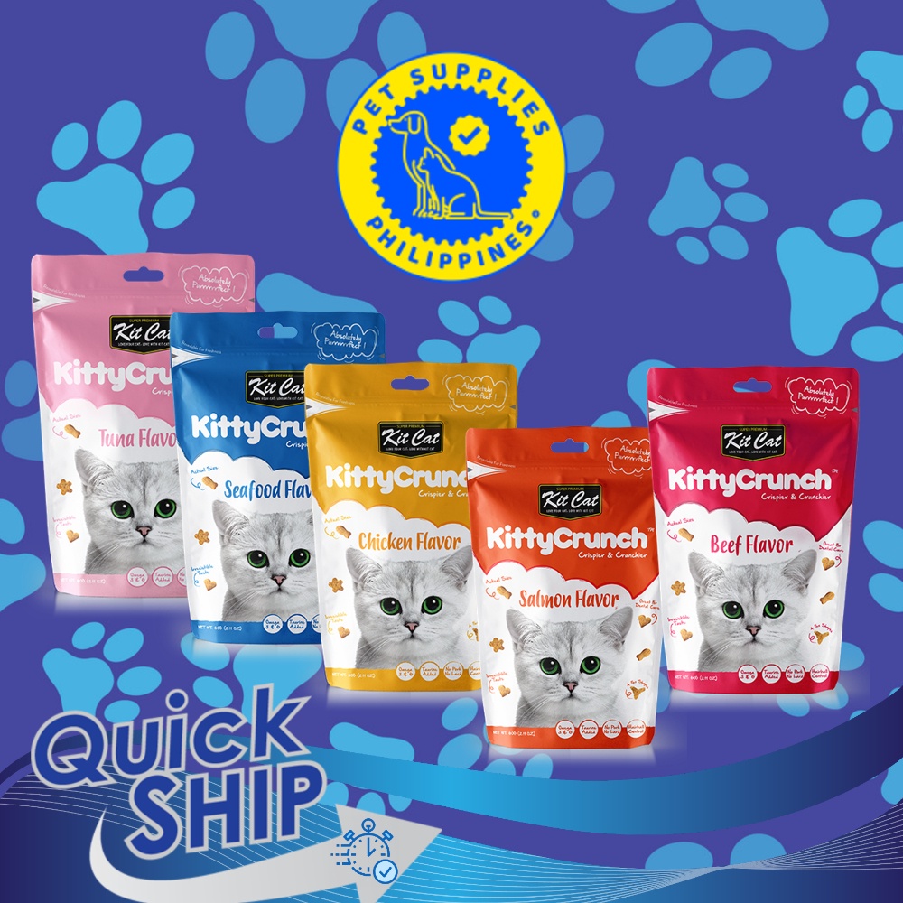 Kit Cat Kitty Crunch Cat Treats 60g | Shopee Philippines