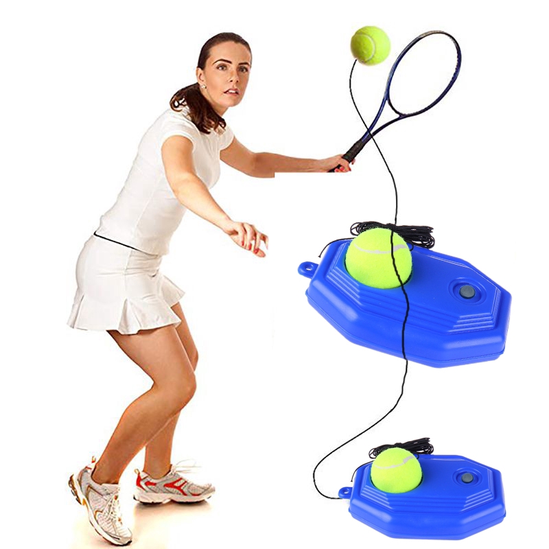 Tennis Rebound Trainer for Sport Exercise - Single Player Tennis ...