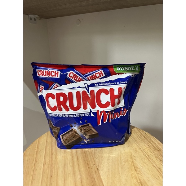 Nestle Crunch Minis Milk Chocolate Bars 277g | Shopee Philippines